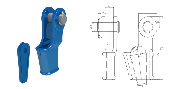 Open Wedge Socket - Gostern Rigging