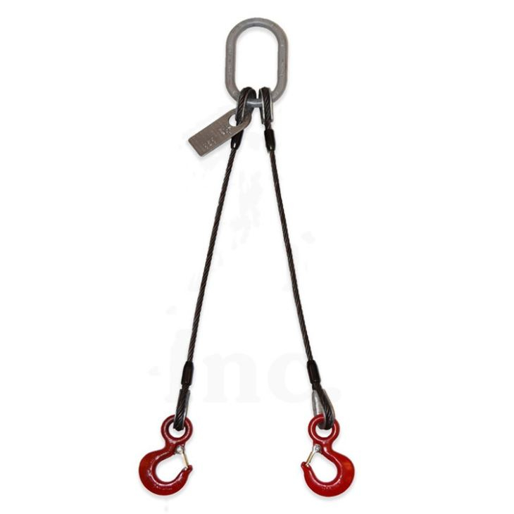 Double Leg Bridle Steel Wire Rope Sling - Gostern Rigging