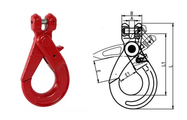 Clevis Self Locking Hook - Gostern Rigging